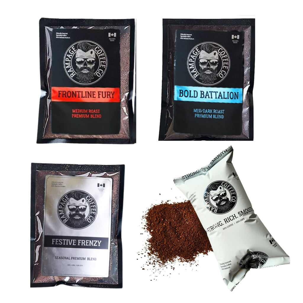 Sampler Bundle 2.0 – Premium Coffee Sampler– Rampage Coffee Co.