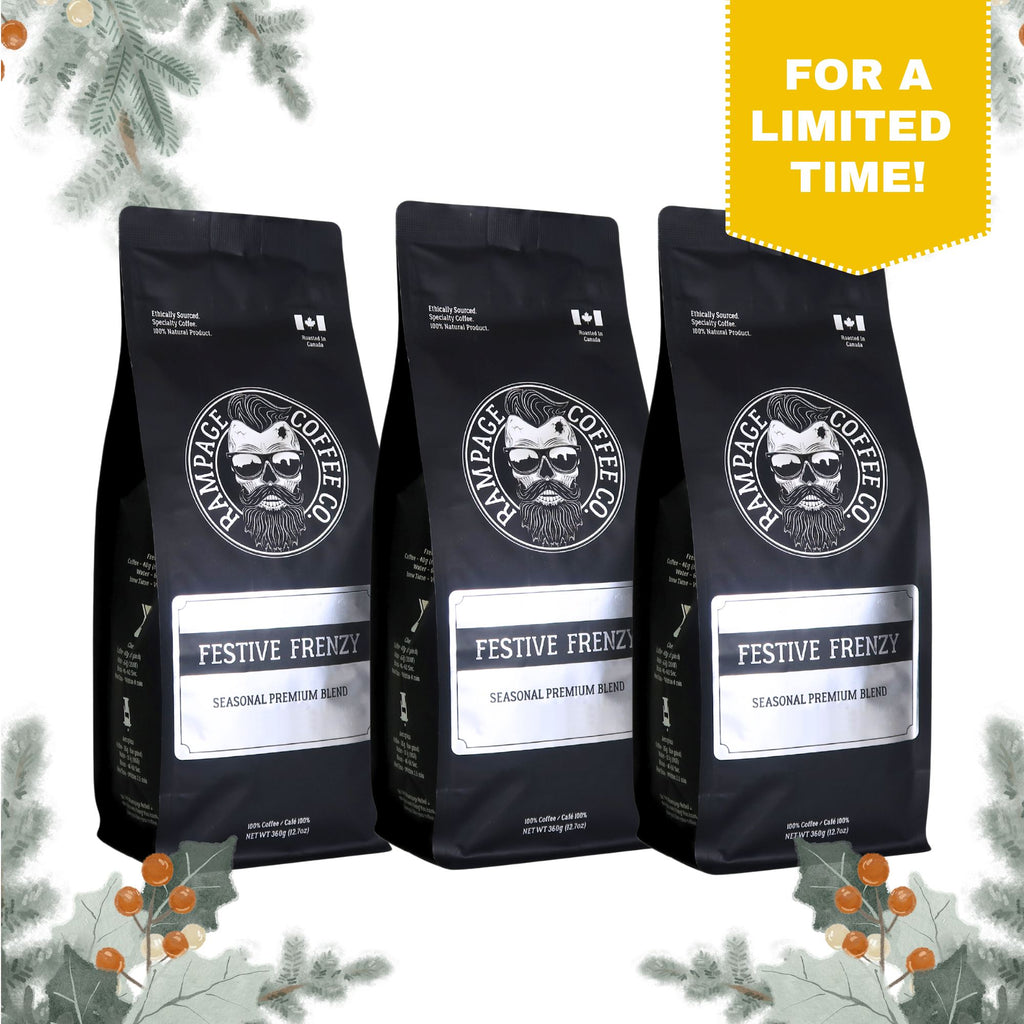 FESTIVE FRENZY | Medium Roast Seasonal Blend– Rampage Coffee Co.