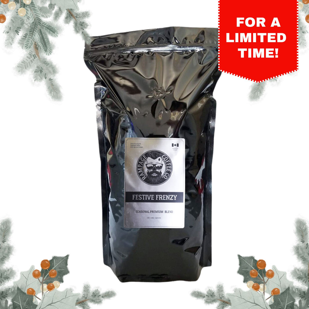 Festive Frenzy Medium Roast – Smooth Premium Coffee Blend– Rampage ...