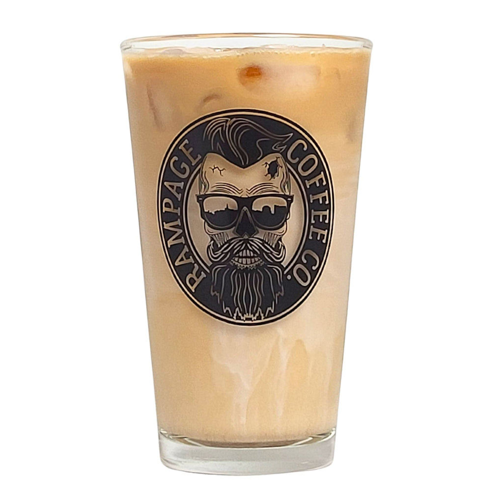 Cold Brew Glass (16oz) | Rampage Coffee Co– Rampage Coffee Co.